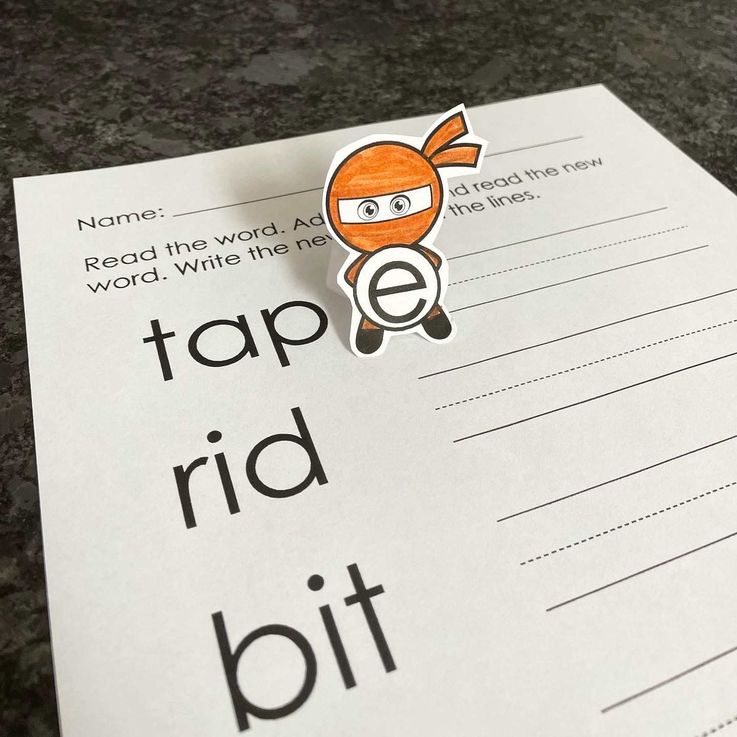 Silent e Rules for Phonics Instruction - Keep Reading & Learning