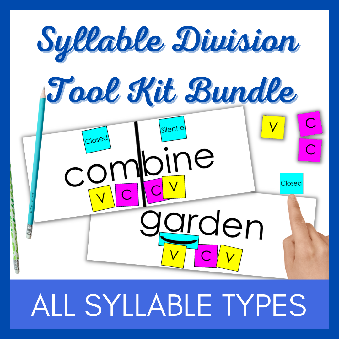 Syllable Division Tool Kits - Keep Reading & Learning