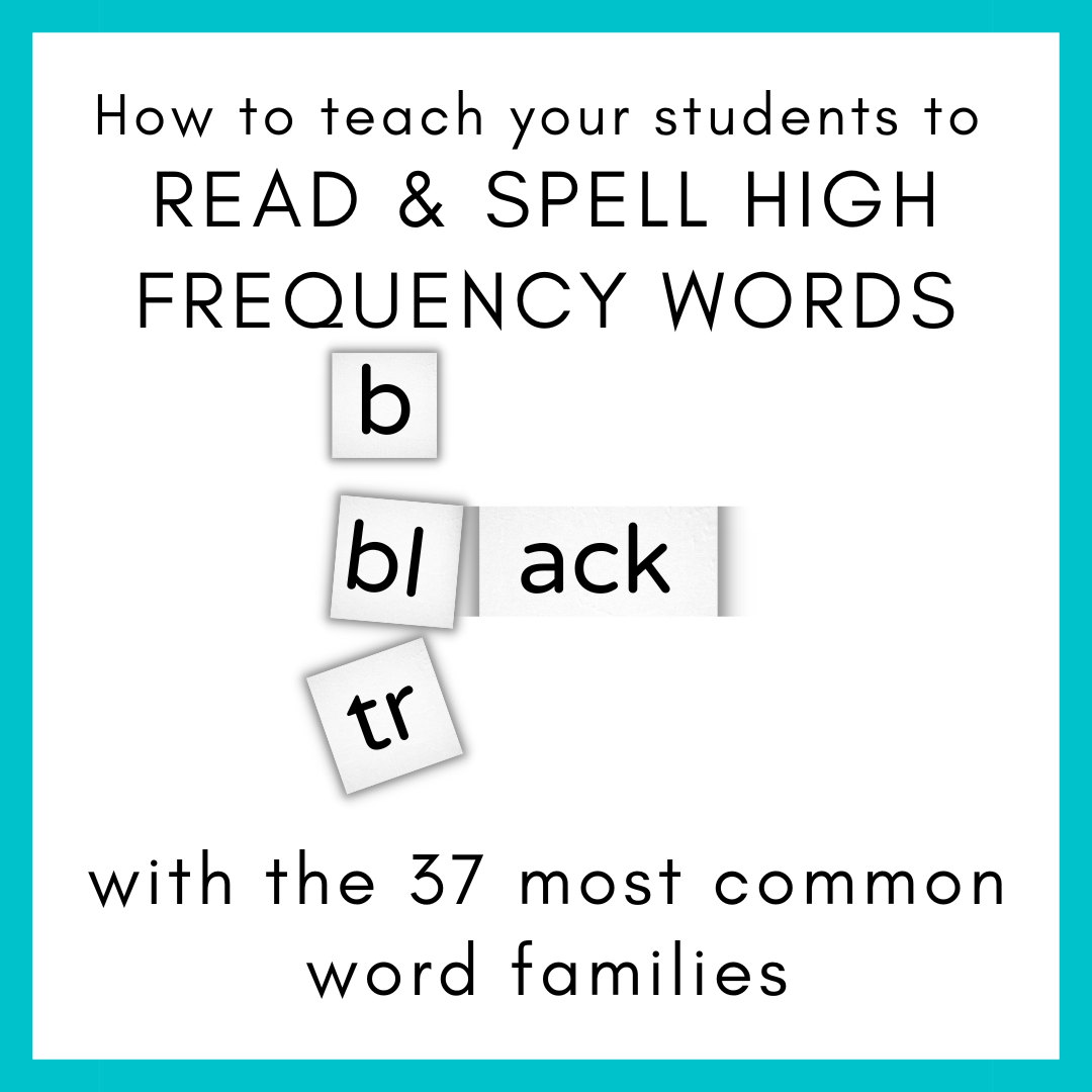 How to Align Your Sight Word Instruction with Your Phonics Instruction ...